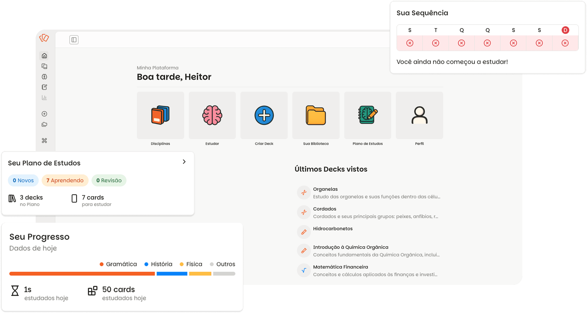 VestCards - Flashcards Vestibular ENEM, FUVEST e Unicamp - Vestcards